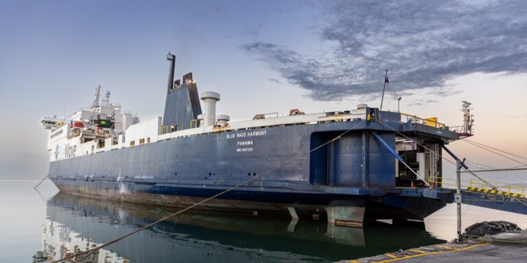 Blue Wave Harmony repairs underway, cargo services remain limited - 103.1FM
